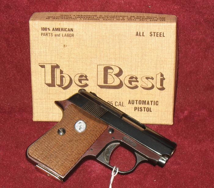 FIE FIE 'THE BEST' Model A 27 .25acp with Box