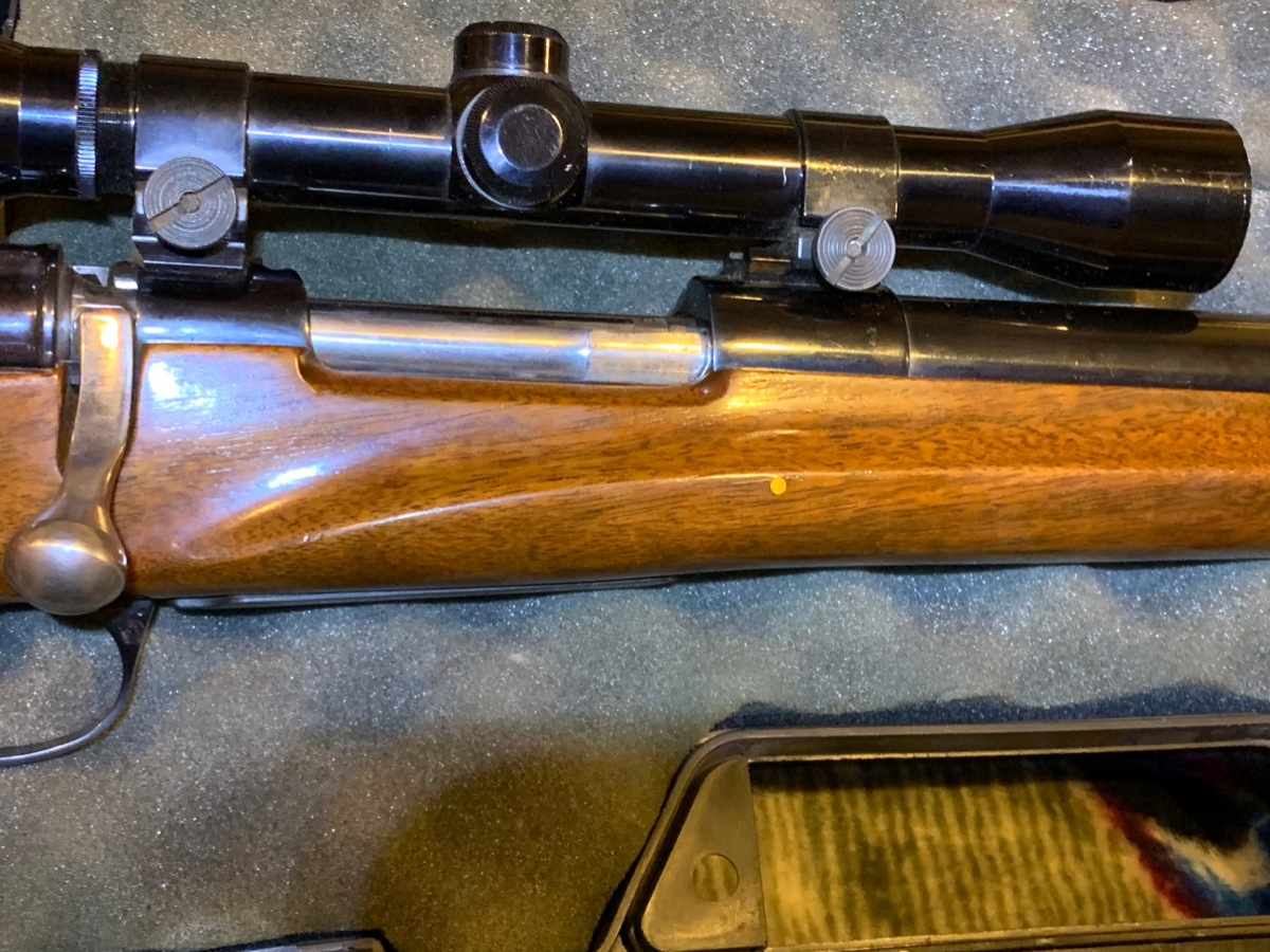 Custom Mauser 98 .458 Win Mag Heavy 28 Barrel Elephant Gun .458 Win ...
