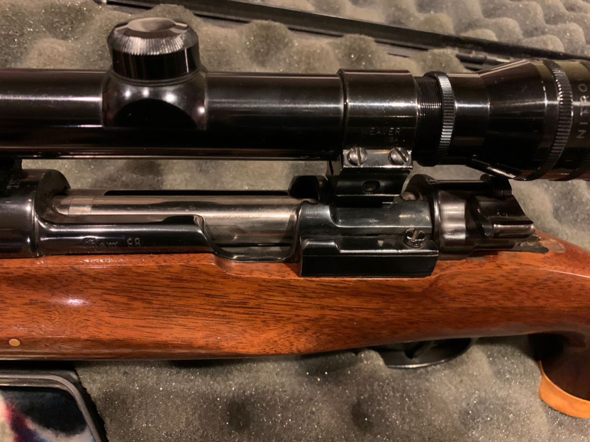 Custom Mauser 98 .458 Win Mag Heavy 28 Barrel Elephant Gun .458 Win ...