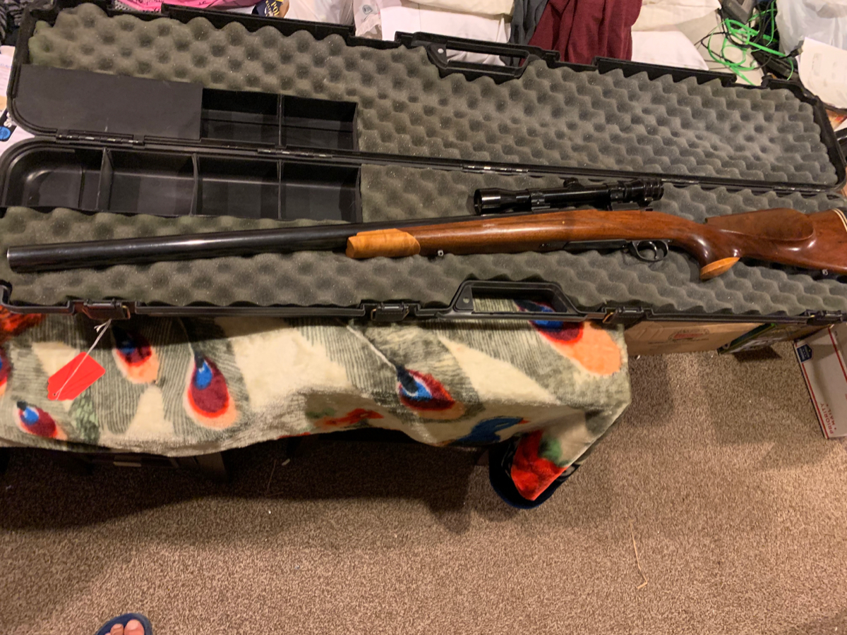 Custom Mauser 98 .458 Win Mag Heavy 28 Barrel Elephant Gun .458 Win ...