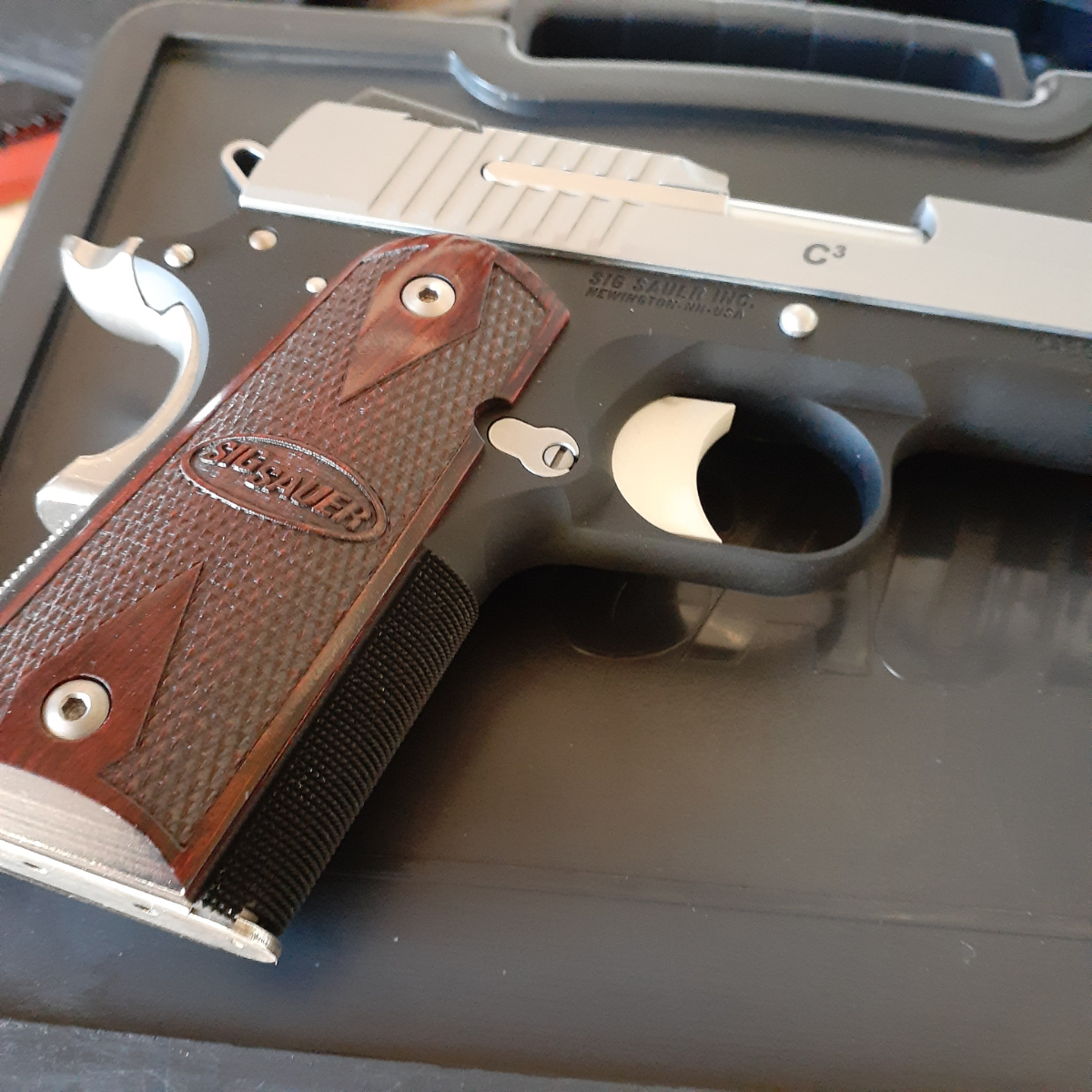 1911 Sig Sauer Compact C3 45acp Hard To Find Excellent Cond .45 Acp For ...