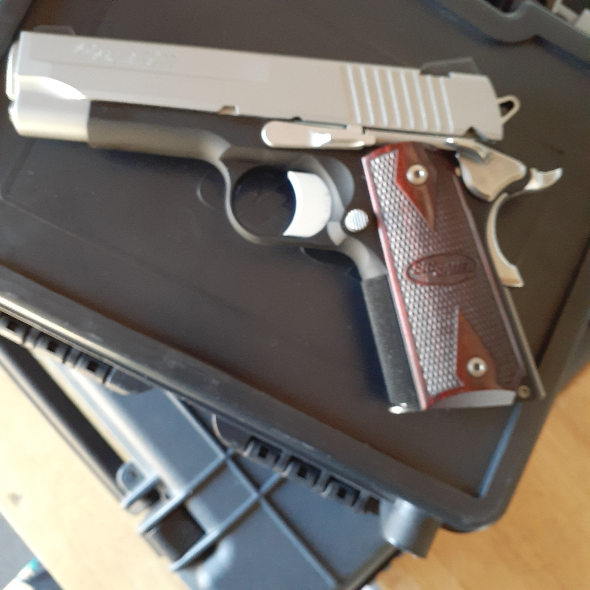 1911 Sig Sauer Compact C3 45acp Hard To Find Excellent Cond .45 Acp For ...