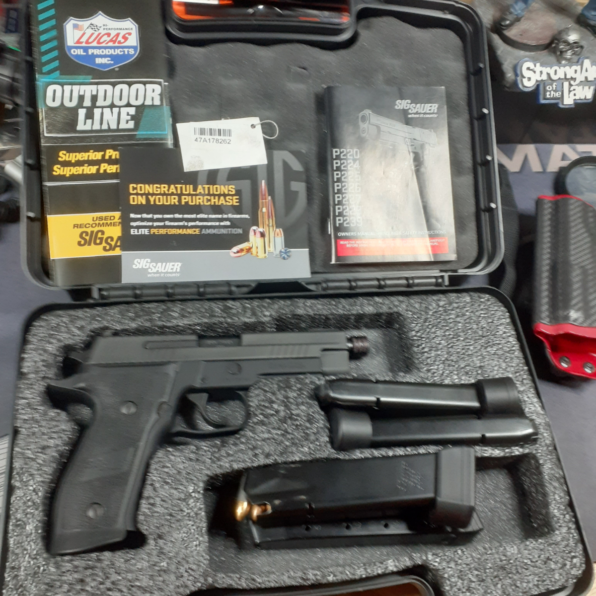 SIG SAUER DISCONTINUED SRT P226 TAC0PS 226 THREADED BARREL/THREAD ...