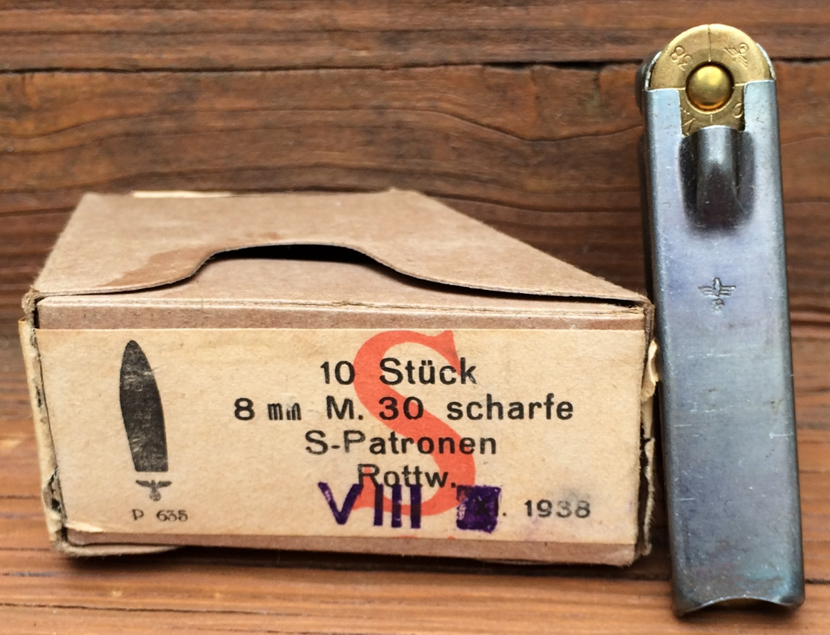 Austria - 8x56 - 100 Rounds - Non-Corrosive - Berdan Primed - Spitzer ...
