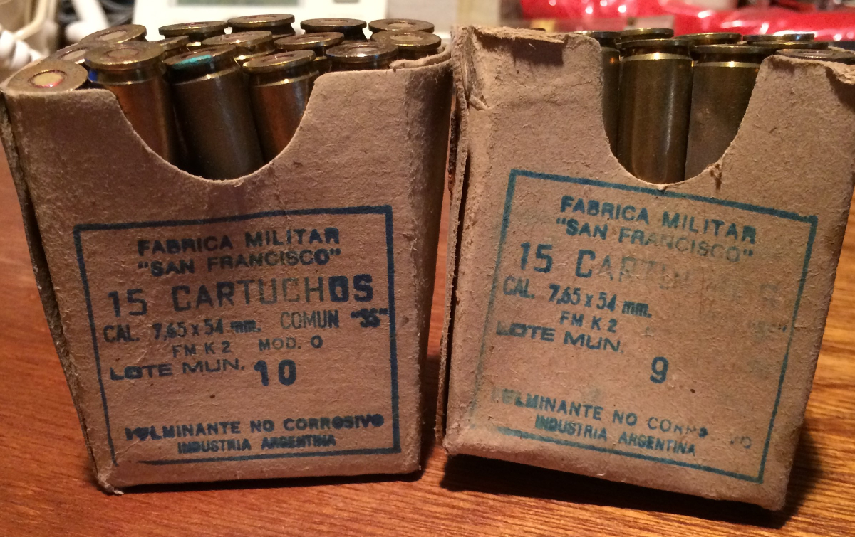 San Francisco 7.65x54 - 7.65 Argentine - 150 Rounds - Non-Corrosive ...