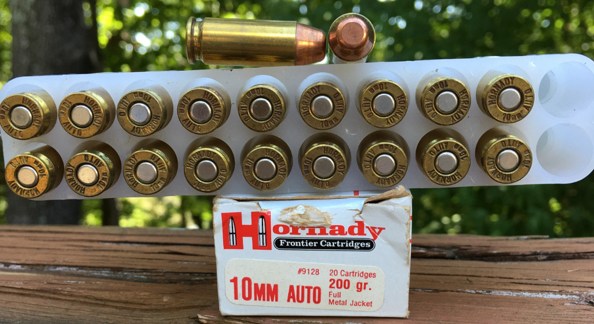 Hornady - 10mm Auto - 20 rounds - 200 grain - Full Metal Jacket - Brass ...