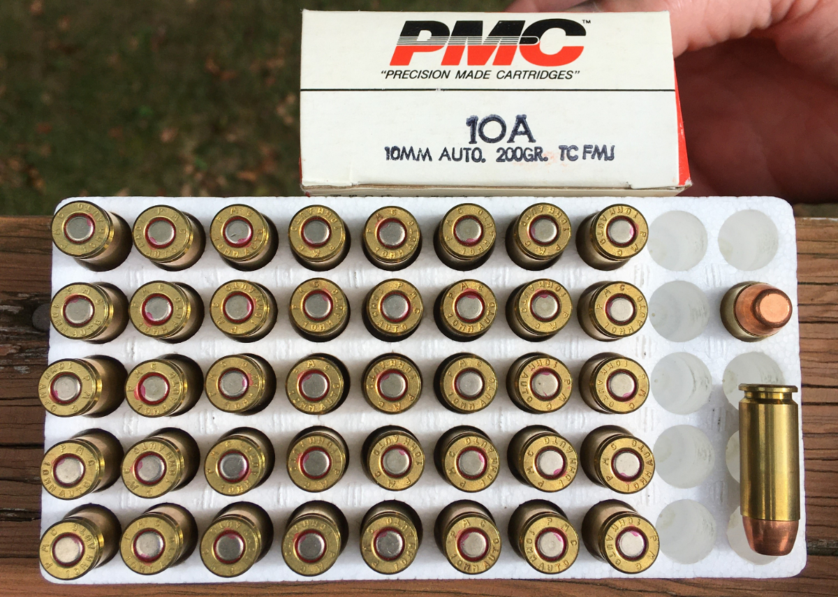 PMC Ammunition - 10mm Auto - 42 rounds - 200 grain - Truncated Cone ...