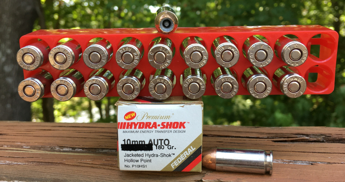 Federal Cartridge Corporation - HYDRA-SHOK - 10mm Auto - 22 rounds ...