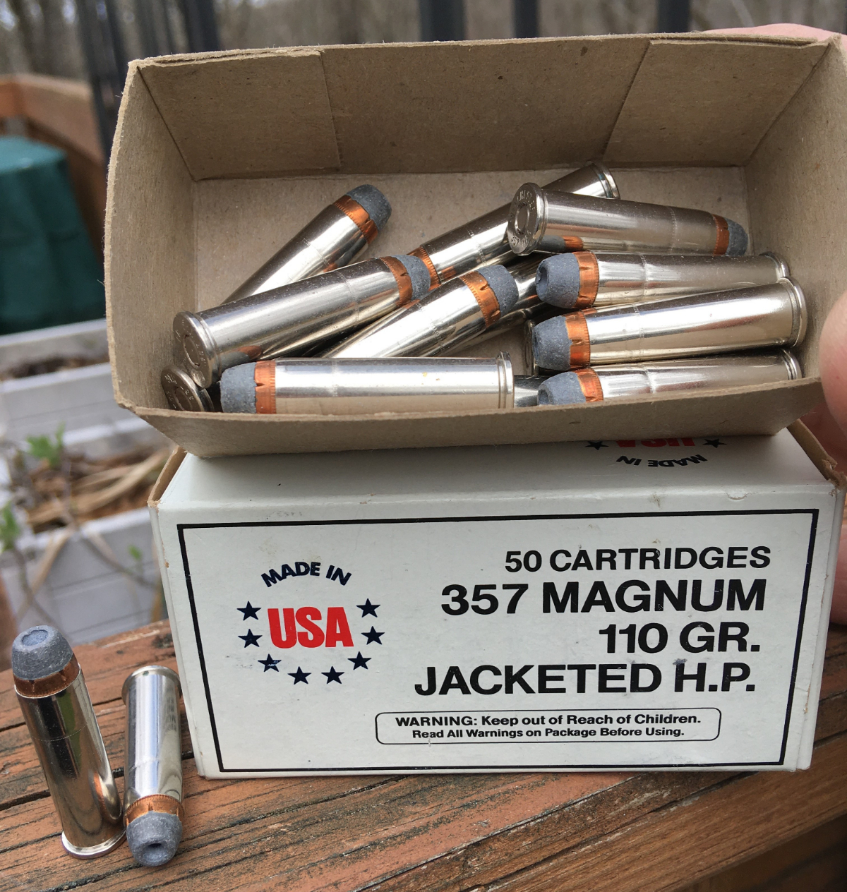 Winchester - .357 Magnum - 16 Rounds - 110 Grain - Jacketed Hollow ...