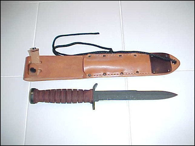 U.S. M3 TRENCH KNIFE REMAKE, MFG, By CAMILLUS
