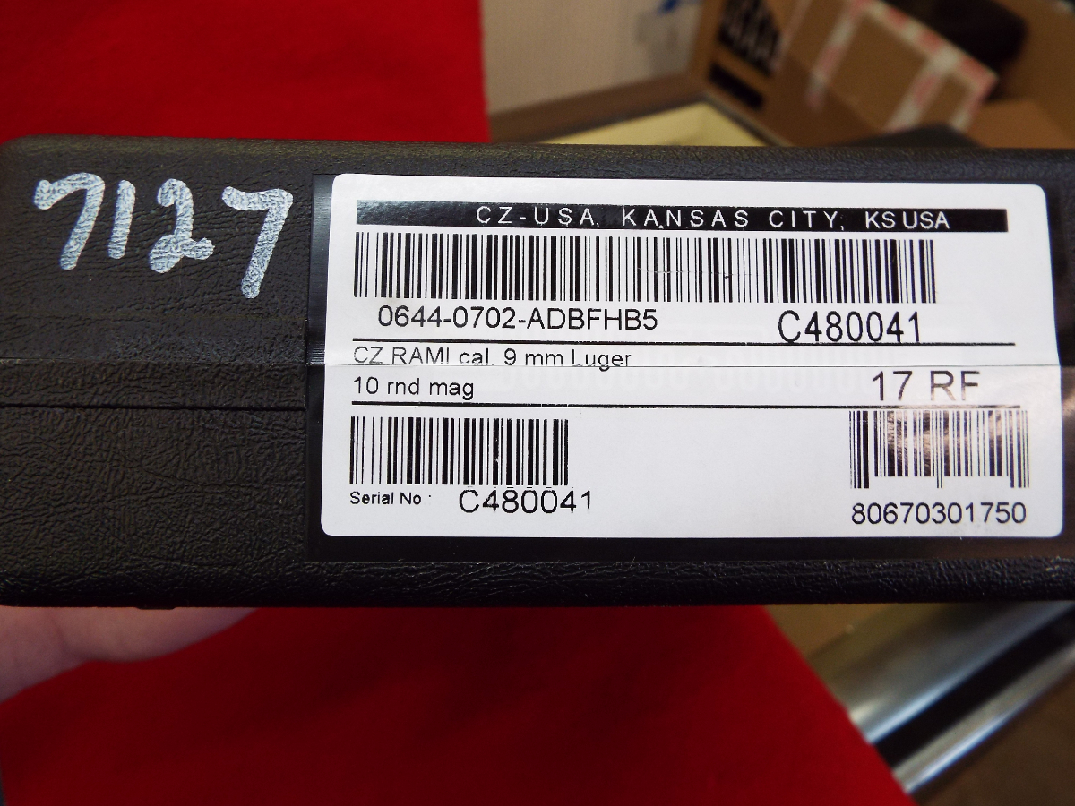 Cz-Usa 2075 Rami 9mm 3" 10rd 01750 9mm Luger For Sale at GunAuction.com ...