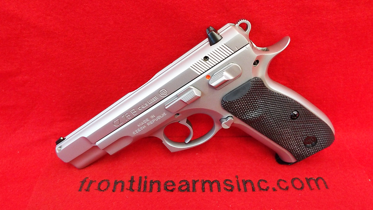 Cz-Usa 75b Matte Ss 9mm 91128 9mm Luger For Sale at GunAuction.com ...