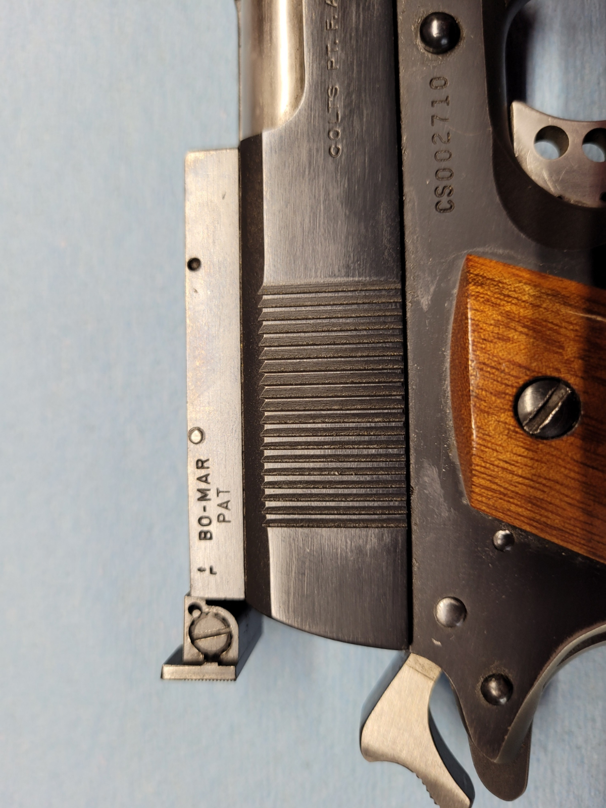 Clark (Colt) A Jim Clark Custom 1911 Built From A Colt Govt Model Super ...