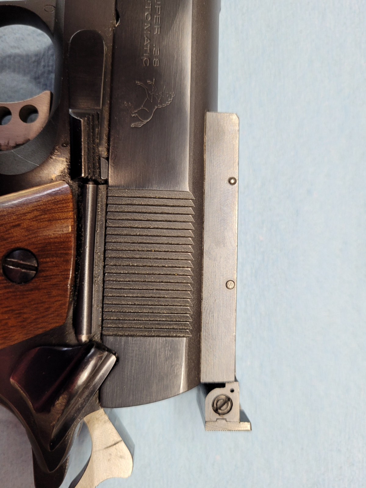 Clark (Colt) A Jim Clark Custom 1911 Built From A Colt Govt Model Super ...