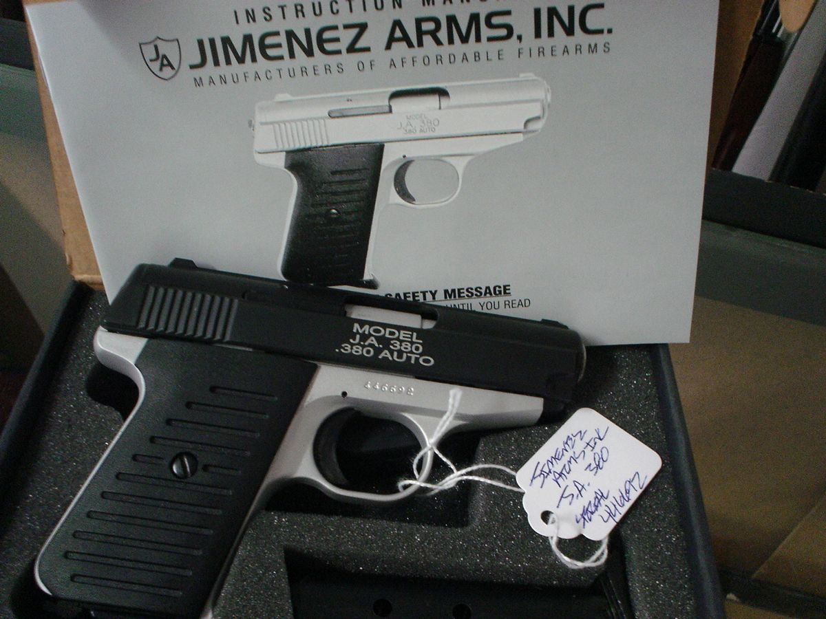 Jimenez Arms Inc Jimenez ( Not Jennings Or Bryco ) Brand New Pistol In ...