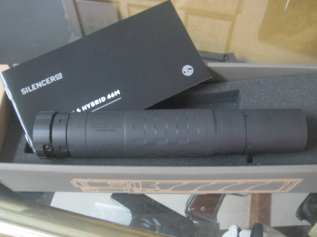 SILENCERCO HYBRID 46M MODULAR model Silencer for 9mm to 458 SOCOM New ...