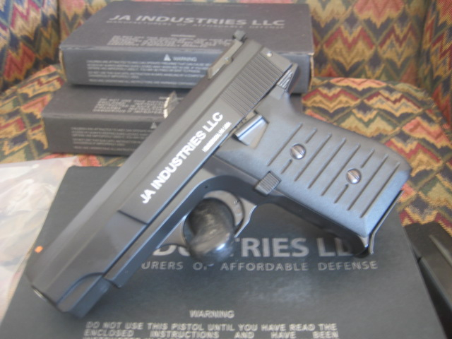 JA Industries MODEL J. A. NINE Black Nice weight 9mm BRAND NEW IN THE ...