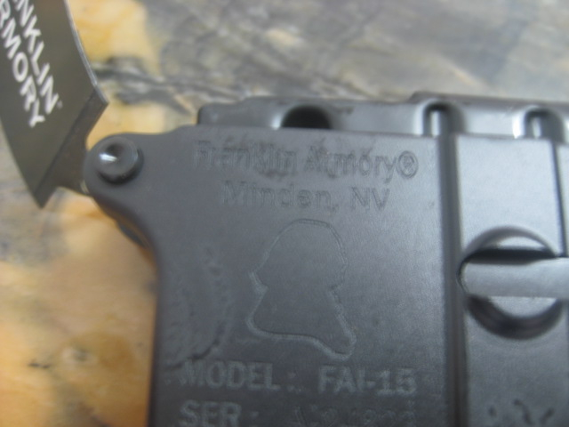 Franklin Armory Binary 3 Position Bfs Iii Lower Half Ar Lower New In ...