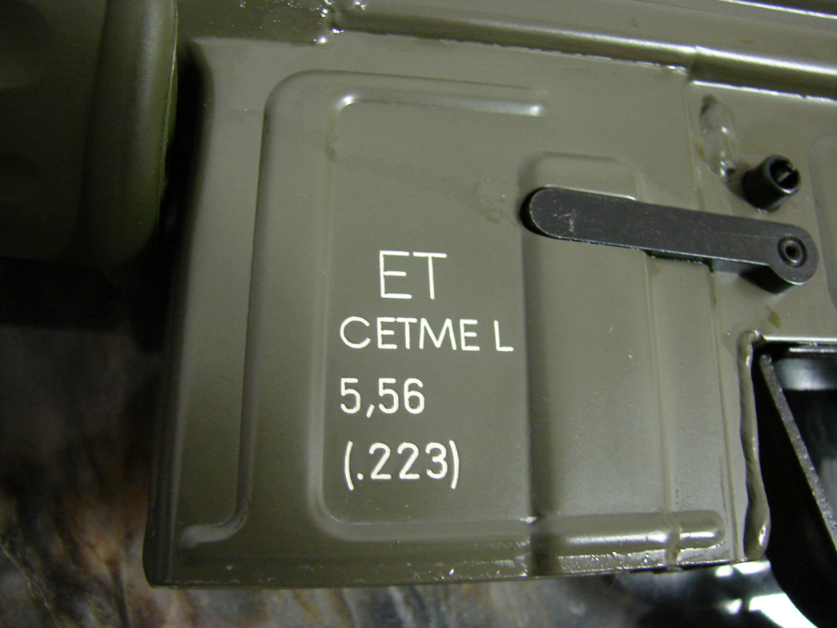 MarColMar manufacture SPANISH MILITARY TYPE CETME model L 5.56 rifle ...