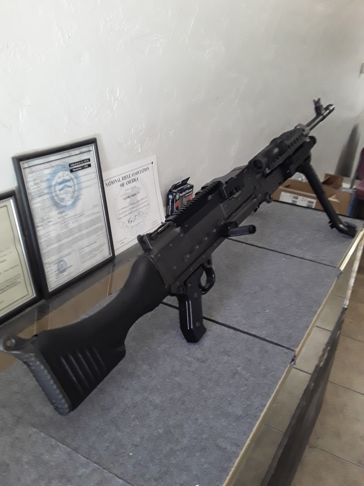 OOW Ohio Ordnance Works Inc, M240-SLR, 7.62NATO, 20" Barrel. Chain fed ...