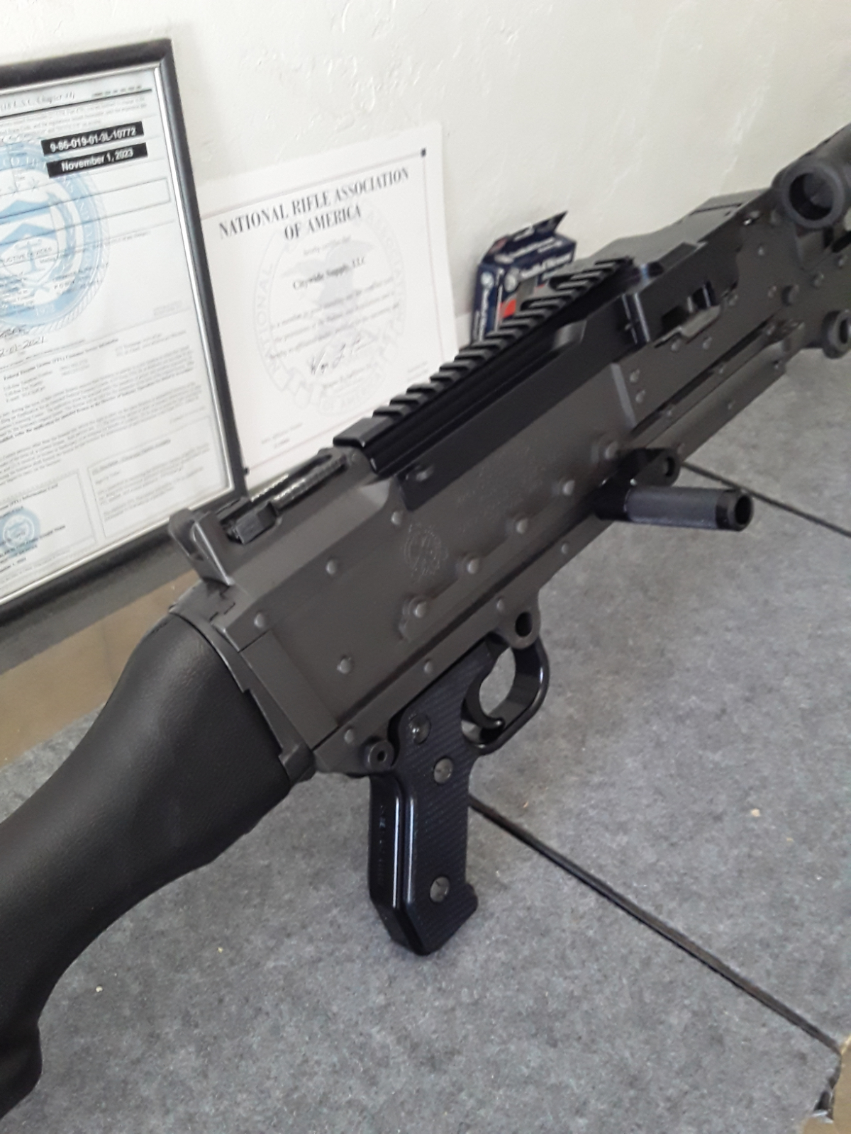 OOW Ohio Ordnance Works Inc, M240-SLR, 7.62NATO, 20" Barrel. Chain fed ...