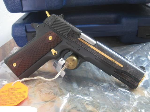 Colt 1911 Factory Engraved Heritage 38 Super Masterpiece From Colt New ...