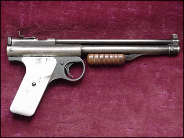 Benjamin Model 132 22 Caliber Air Pistol Shoots For Sale at GunAuction ...