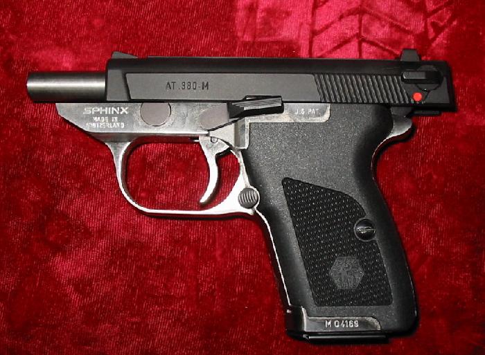 Sphinx At 380 M Dao Switzerland 2 Clips Pistol For Sale at GunAuction ...