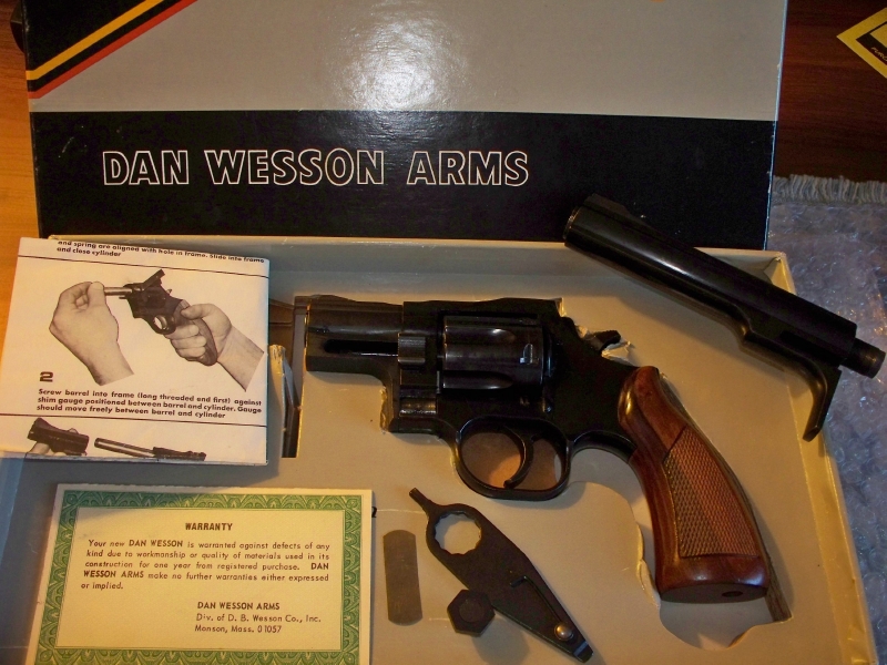 Dan Wesson Model 14 .357 Magnum W/2 Barrels/Tools/Box For Sale at ...