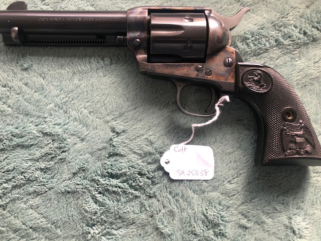 Colt Single Action Army Saa In Unfired Condition With Original Box Amd ...