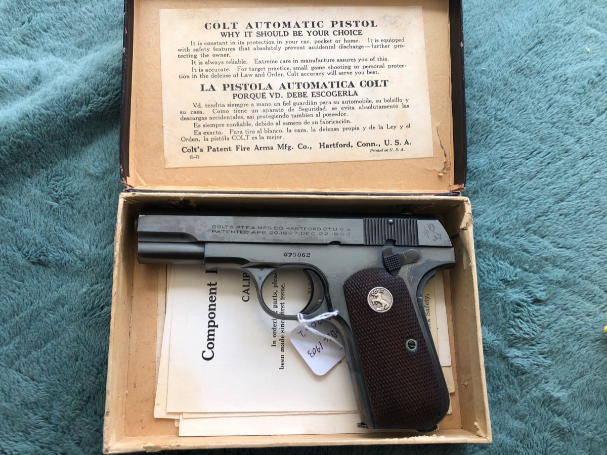Colt Model 1903 .32 Auto (7.65 Browning) For Sale at GunAuction.com ...