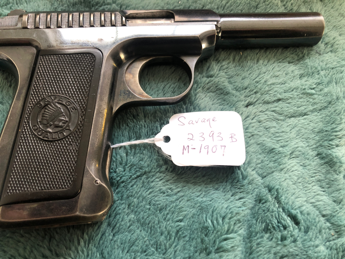 Savage Model 1907 .380 Semi Auto Pistol .380 Acp For Sale at GunAuction ...