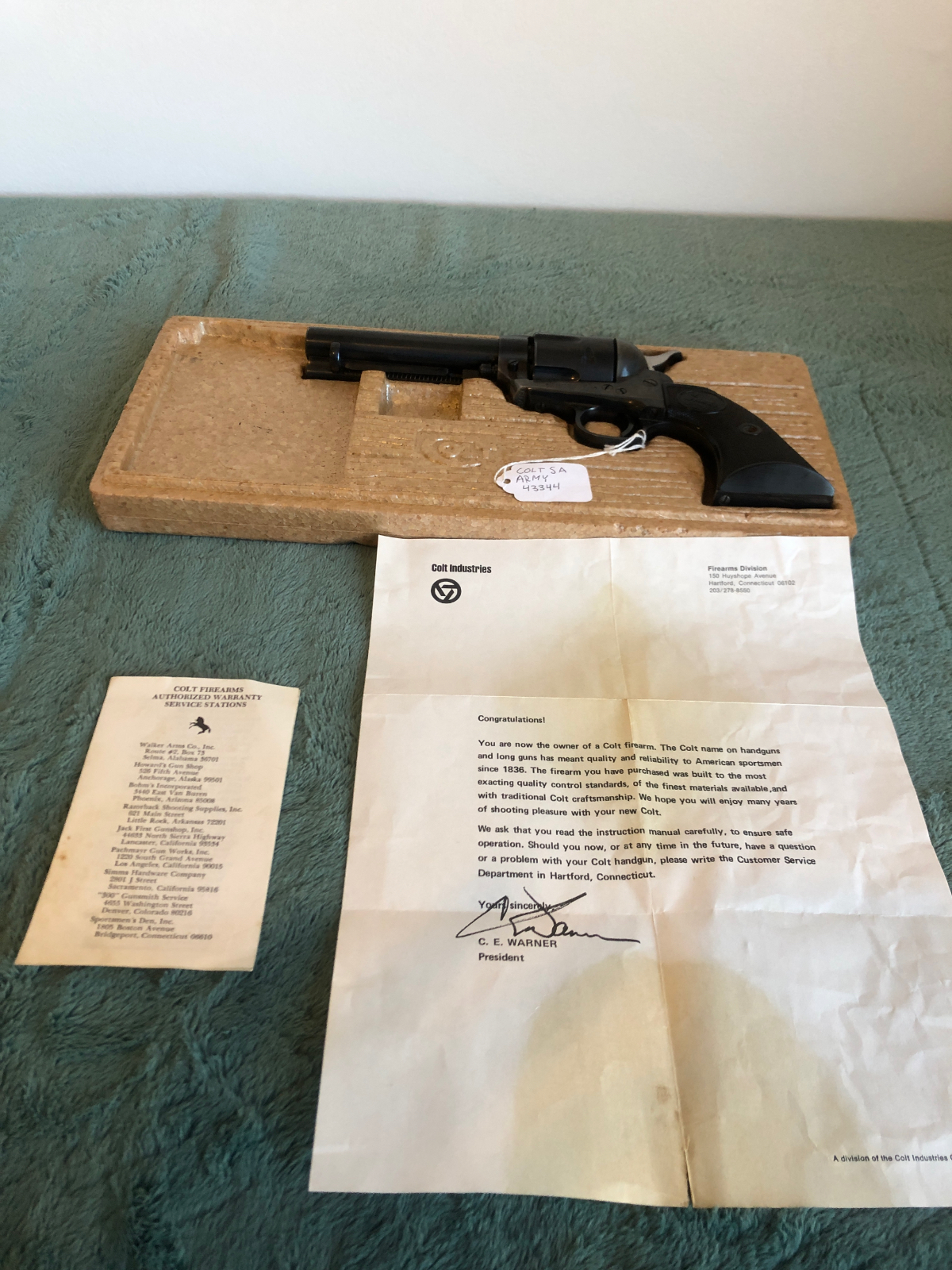 Colt 2nd Generation Single Action Army .357 Magnum For Sale at ...