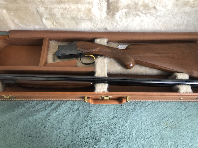 Browning Superposed 28 Gauge In Excellent Condition With Leather Bound ...