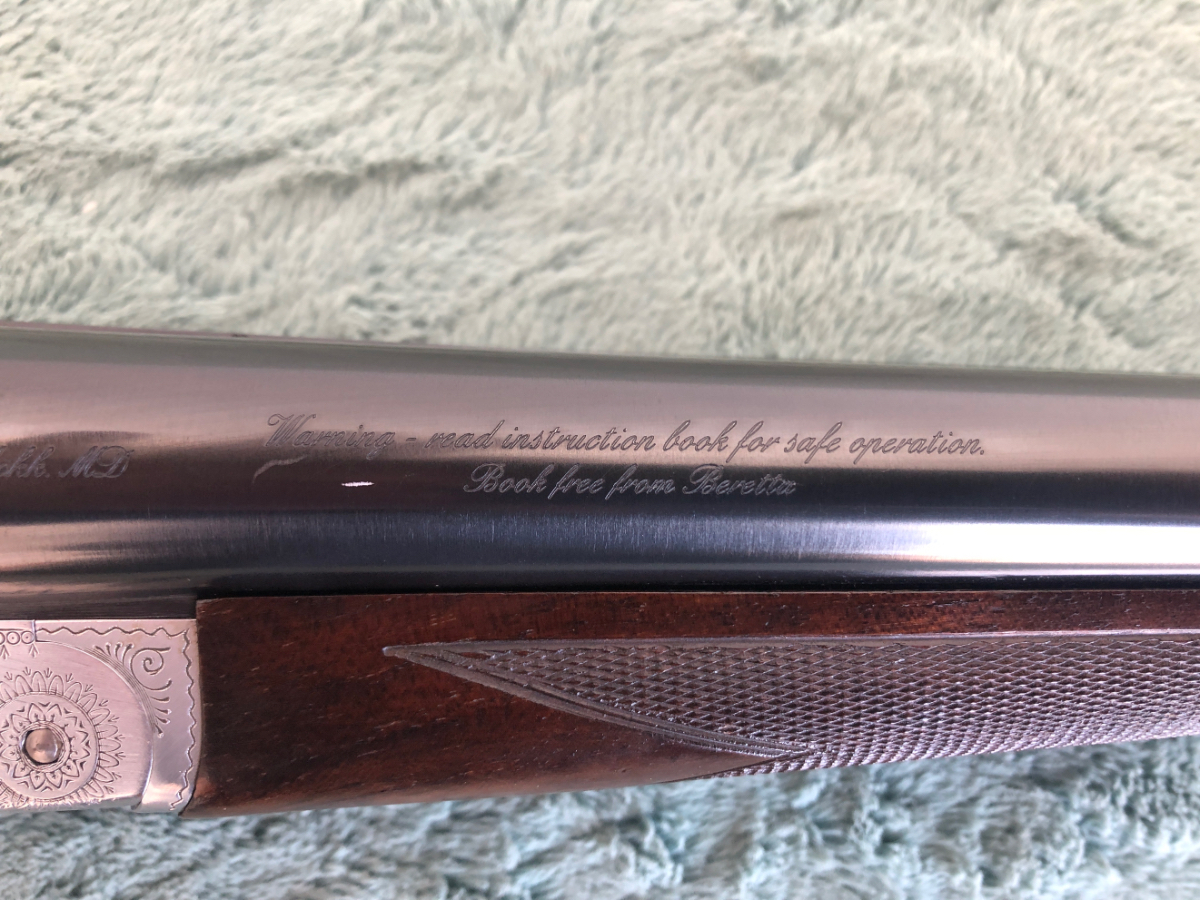 Beretta Model 470 Silver Hawk In Beautiful Condition 12 Ga For Sale at ...
