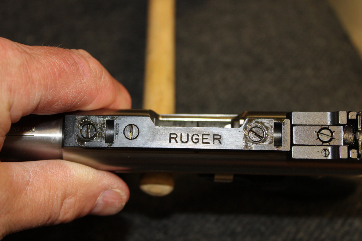 Ruger Mkii Competition Target Model 6.5 In. Slab Side Barrel Excellent ...