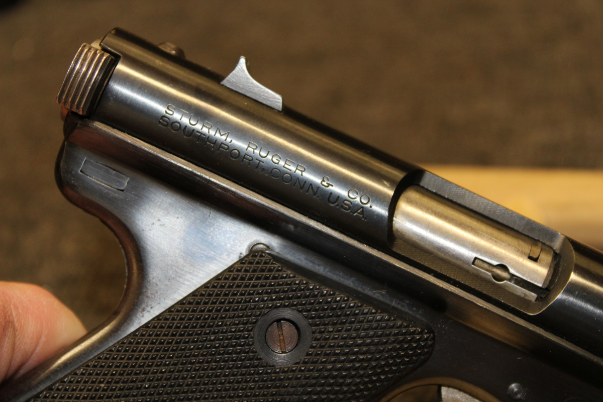 RUGER STANDARD 1950 2nd yr production RED FALCON ORIGINAL USED .22 LR ...