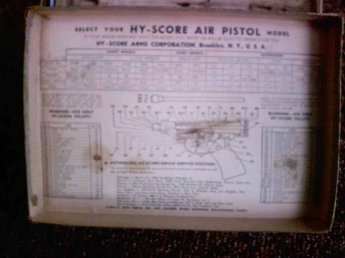 Hy Score Model 803 5 In 1 Sportster Air Pistol For Sale at GunAuction ...