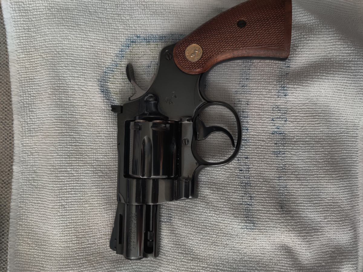 1979 Colt Python Blue 2 1/2" Barrel .357 Magnum For Sale at GunAuction ...