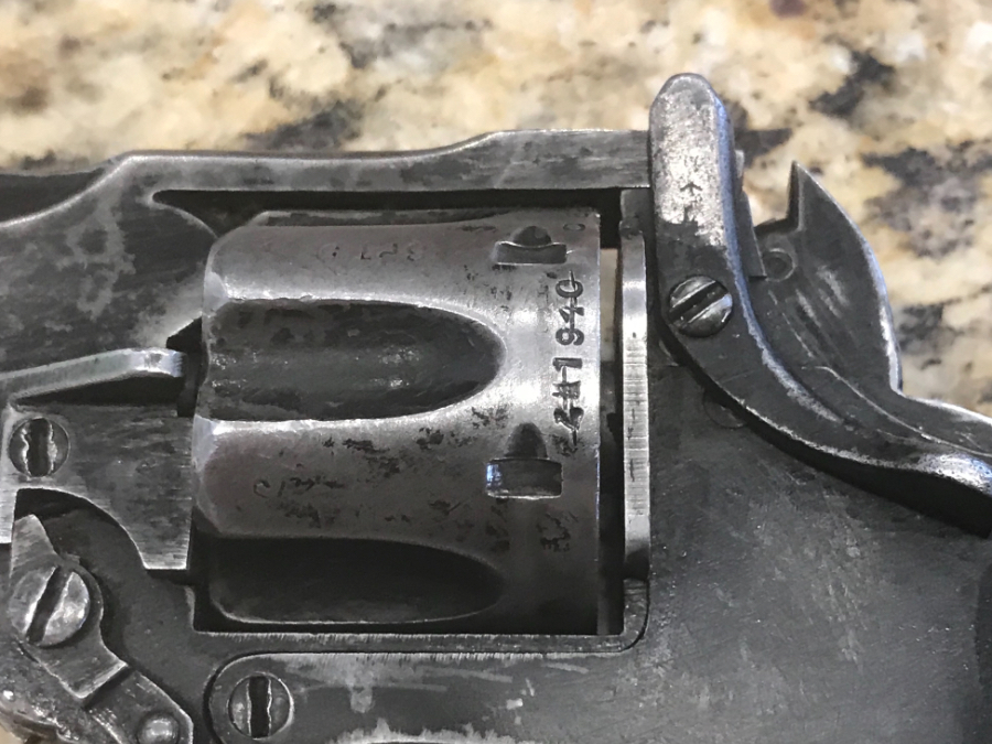 Webley No. 2 Mk1 With Tanker Holster Ww 2 British .38 S&W For Sale at ...