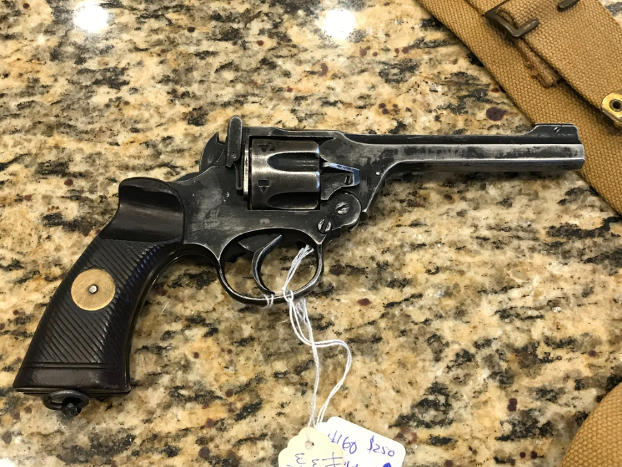 Webley No. 2 Mk1 With Tanker Holster Ww 2 British .38 S&W For Sale at ...