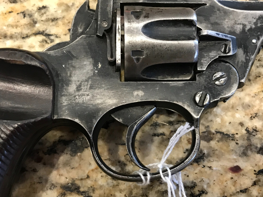 Webley No. 2 Mk1 With Tanker Holster Ww 2 British .38 S&W For Sale at ...