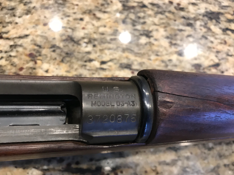 1903 A3 Ww2 3-43 Rebuild Parade Rotc Gun For Sale at GunAuction.com ...