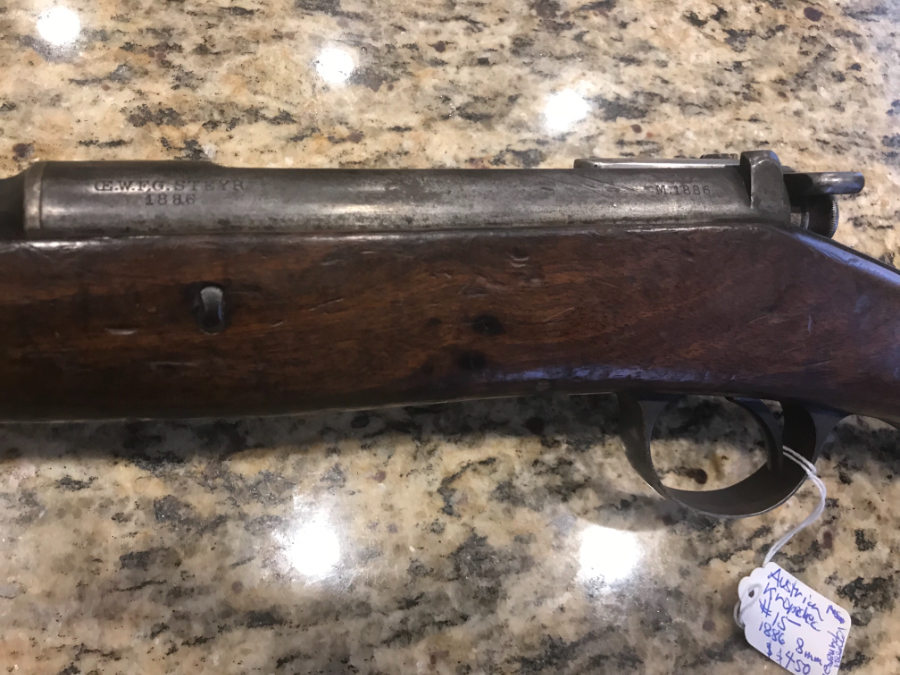 Steyr Kropatschek Model 1886 Tubular Magazine