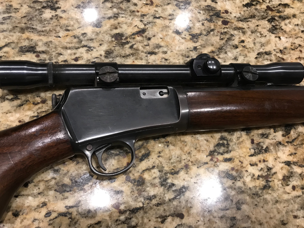 Winchester Repeating Arms Company Model 63 1952 Model With Weaver Scope ...