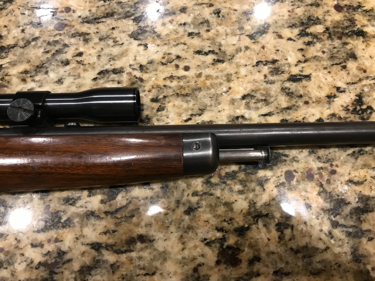 Winchester Repeating Arms Company Model 63 1952 Model With Weaver Scope ...