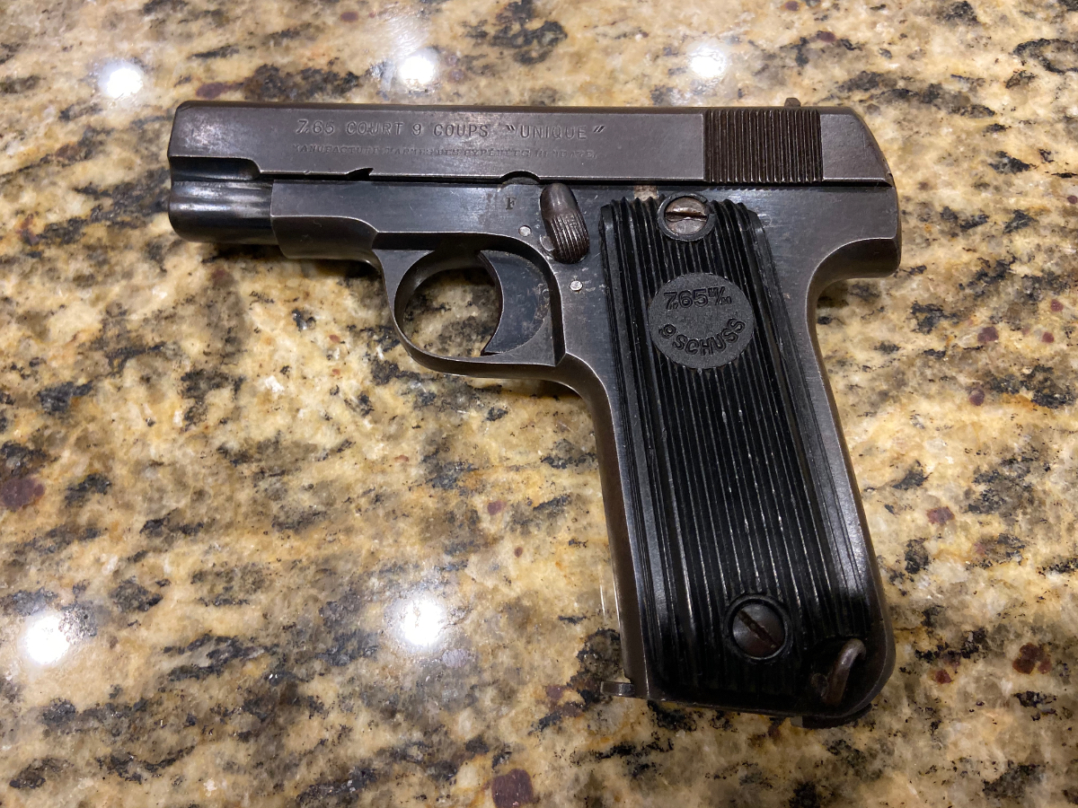 Unique Model 17 Nazi French WW2 Production WaA251