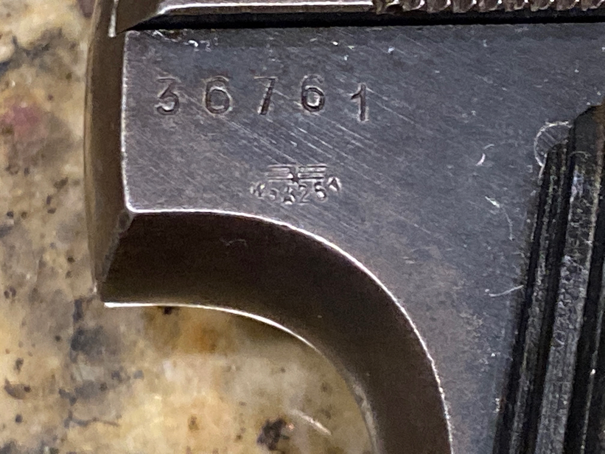 Unique Model 17 Nazi French Ww2 Production Waa251 .32 Auto (7.65 ...