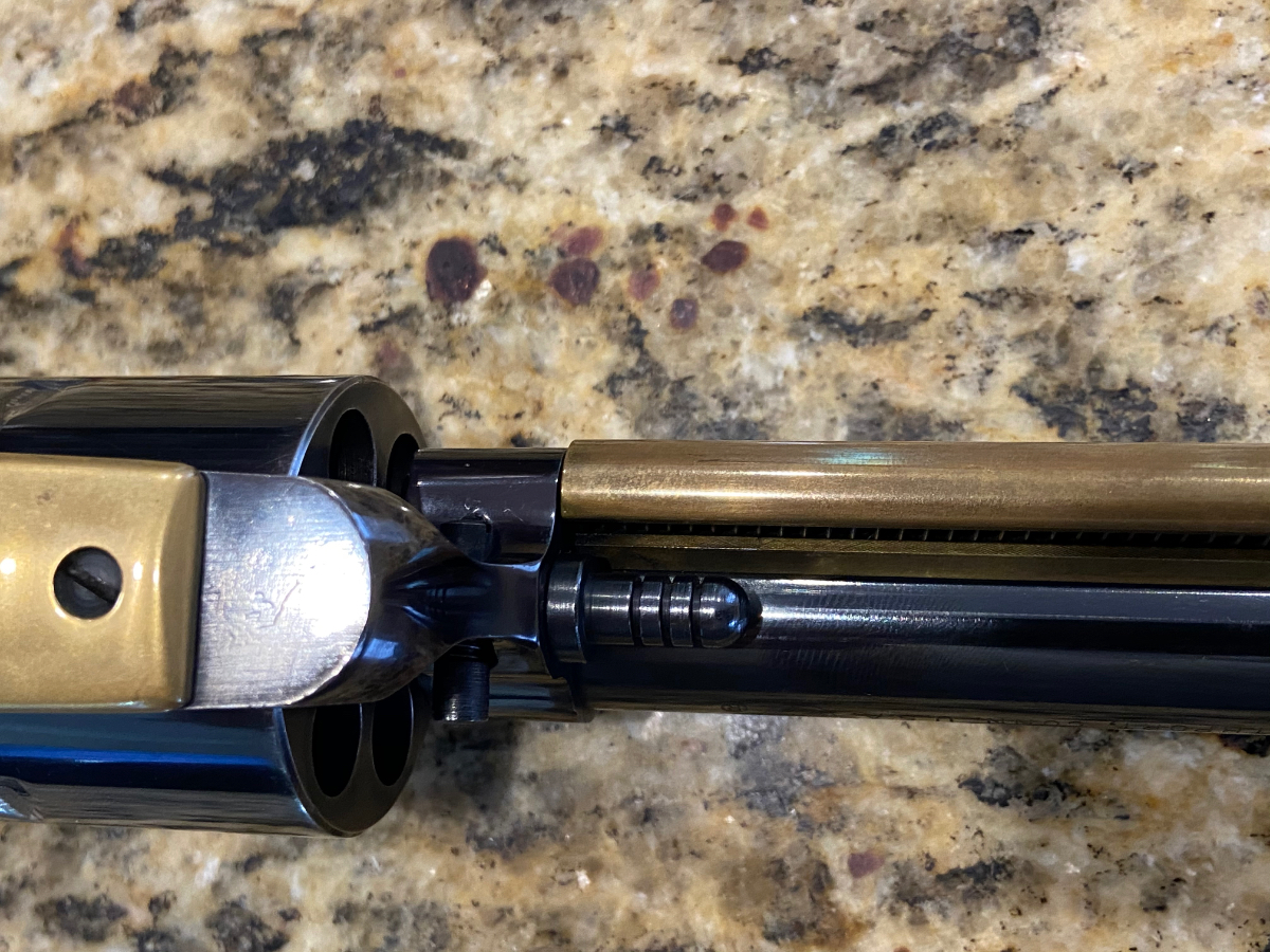 Ruger Super Blackhawk Factory Brass Frame Stag Grips Manufactured 1973 ...