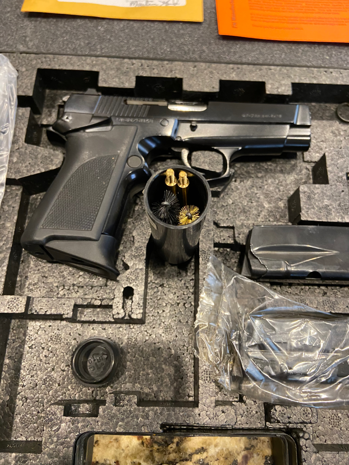 Fn Hp-Dac Compact Double Action Hi Power 9mm Luger For Sale at ...